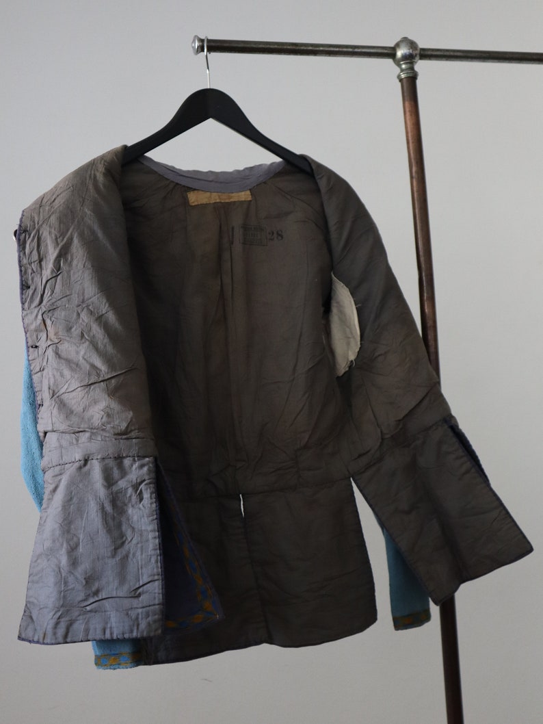 Antique Lfrench Theatre Costume Jacket Blue Cotton Early 1900s 1910s - Etsy