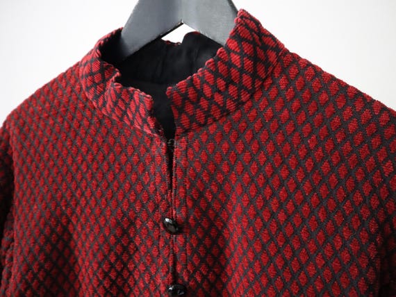 Royal Opera House Costume Jacket Red Velvet Black Ren… - Gem