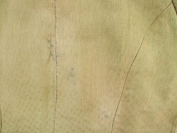 1920s French Opera Theatre Costume Jacket Green Metal… - Gem