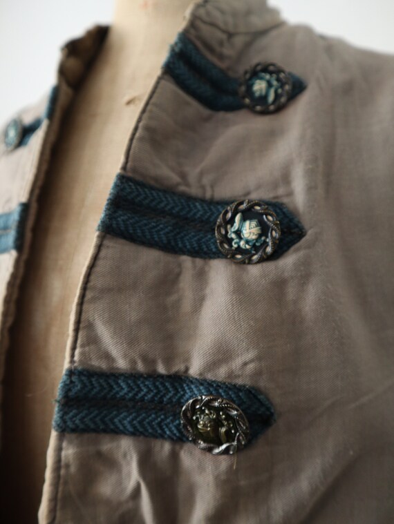 Antique early 1900s French Theatre Costume Jacket 18t… - Gem