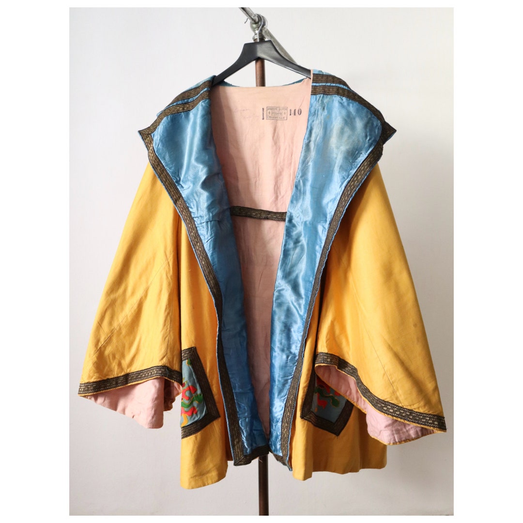 1920s French Theatre Costume Jacket: Oriental Style, Gold Trim - Etsy