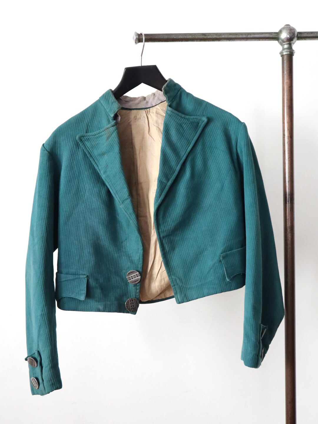 1920s French Theatre Costume Jacket Made in the Style of a Late 18th ...