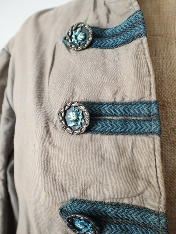 Antique early 1900s French Theatre Costume Jacket 18t… - Gem