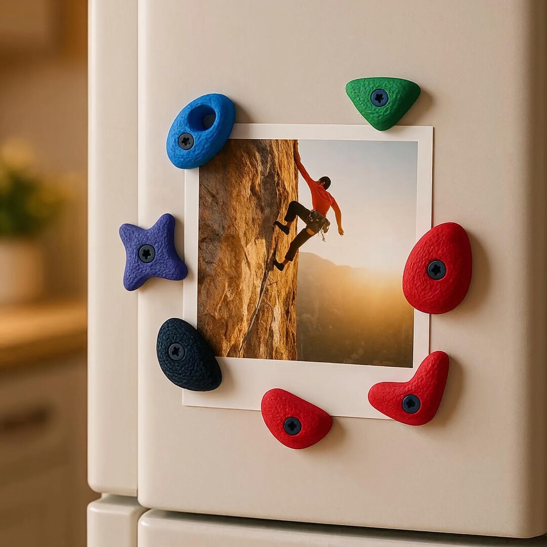 Bouldering Grip Magnet Set – Neodymium, 3D Printed, 7/12 Color Mix ...