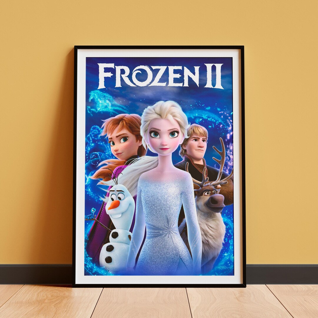 Frozen II (2019) Movie Poster - Etsy