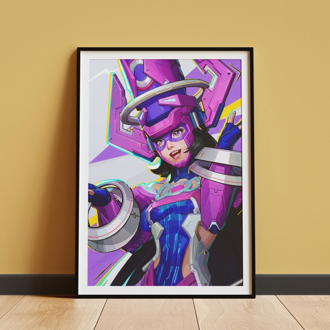 Marvel Rivals Galacta Poster - Custom Sizes, up to 1,360mm Width - Etsy