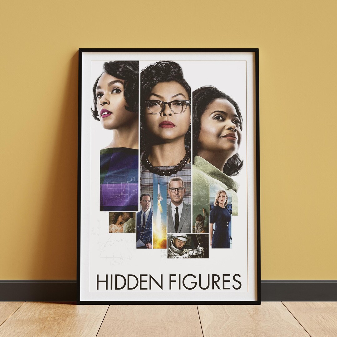 Hidden Figures (2016) Movie Poster - Etsy