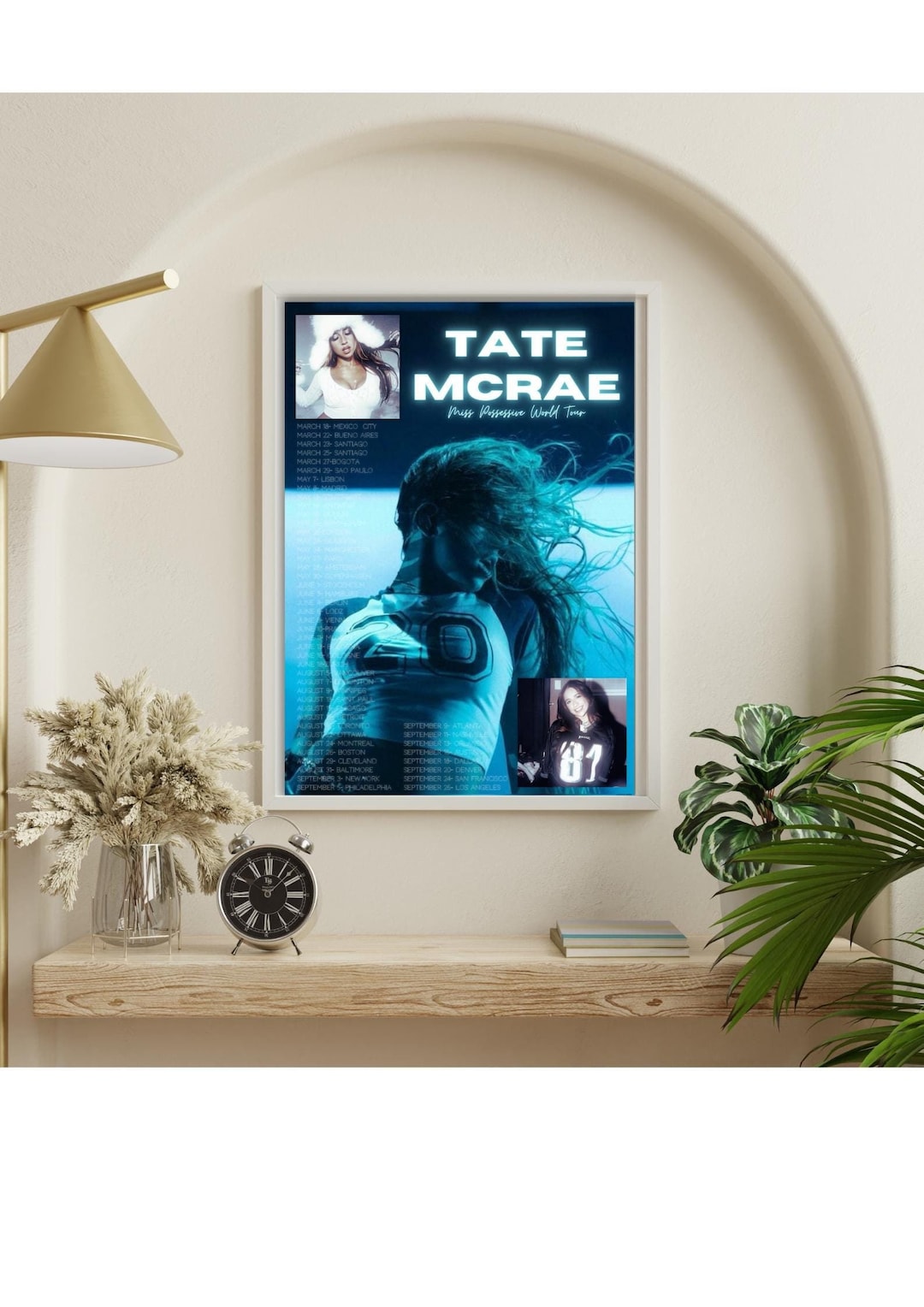 Tate Mcrae Poster Posters for Girls Tate Mcrae Wall Decoration Room ...
