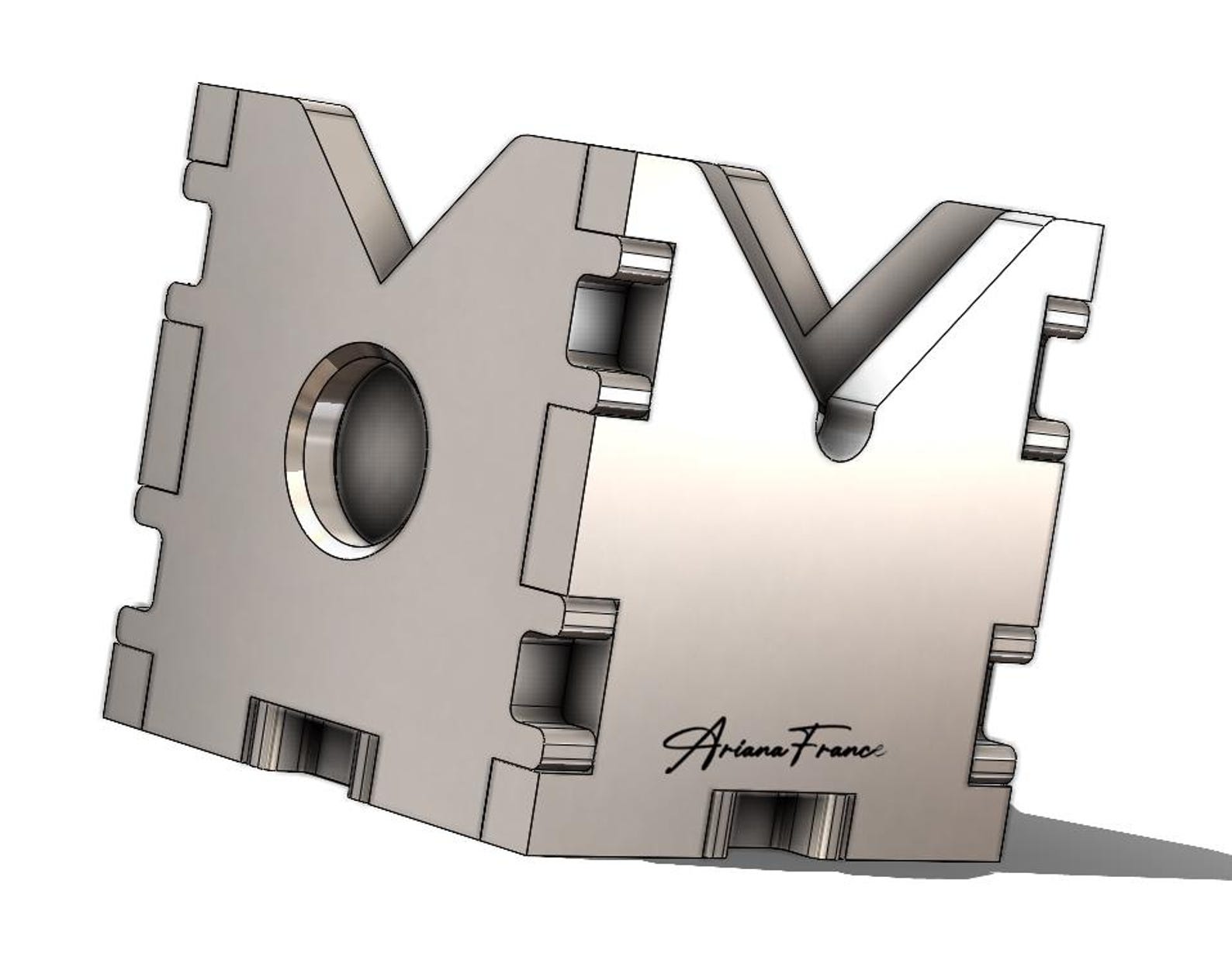 PLAN DXF ,blocs En V 10MM Pour Tube Pour Tables De Soudage,blocks V ...