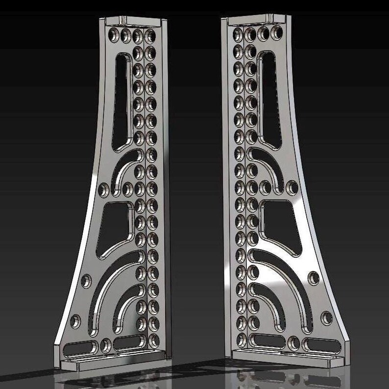 Dxf Plan for 3d Welding Bracket,clamping Squares, 5/8 Holes for Table ...