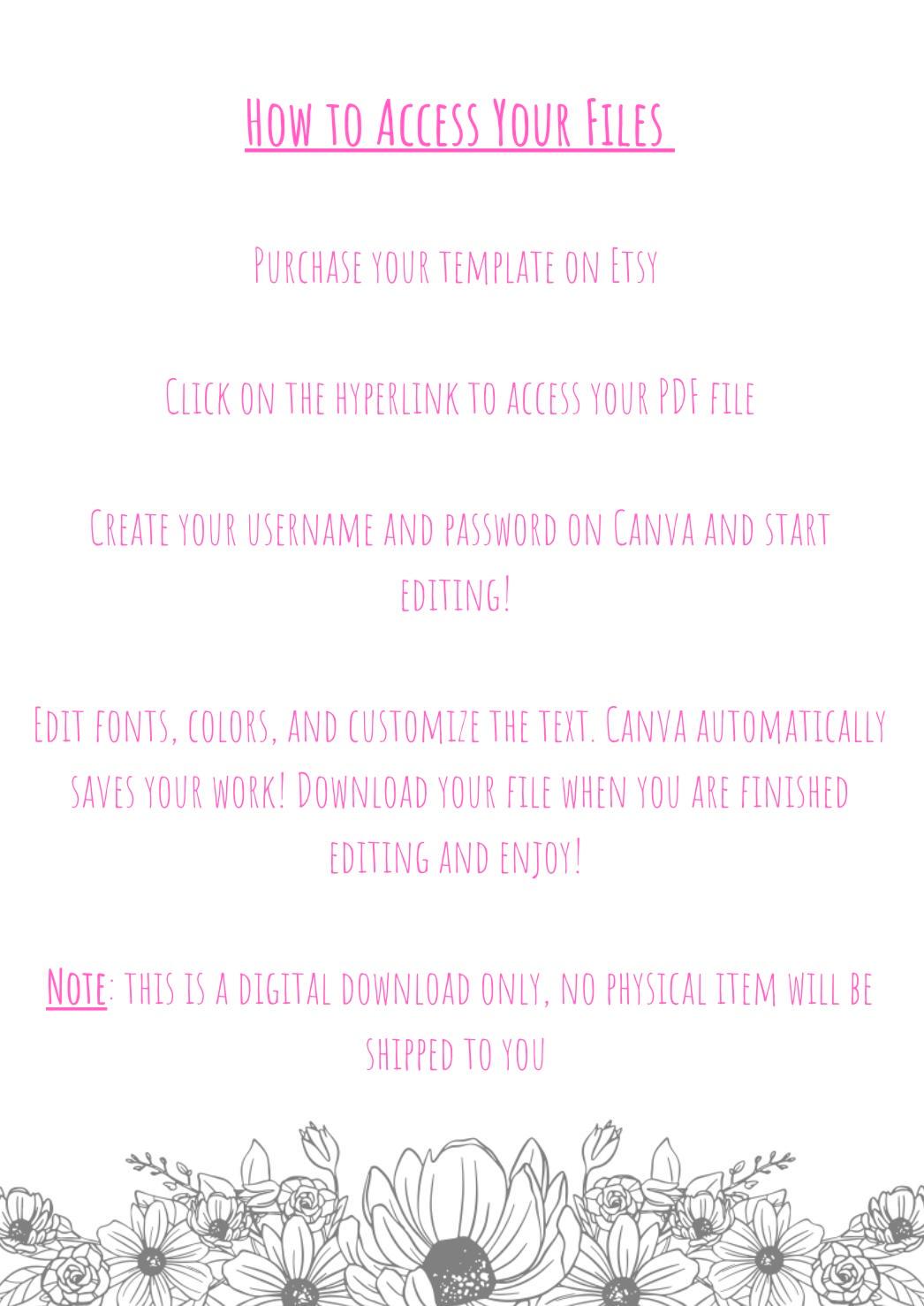 Digital Football Themed Game Day Menu L Editable Game Day Menu L ...