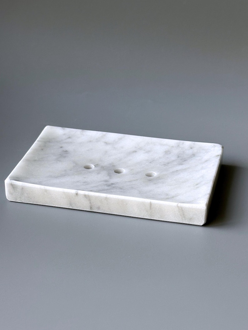 Carrara White Marble Soap Dish: Boat Shape Jewelry Tray - Etsy