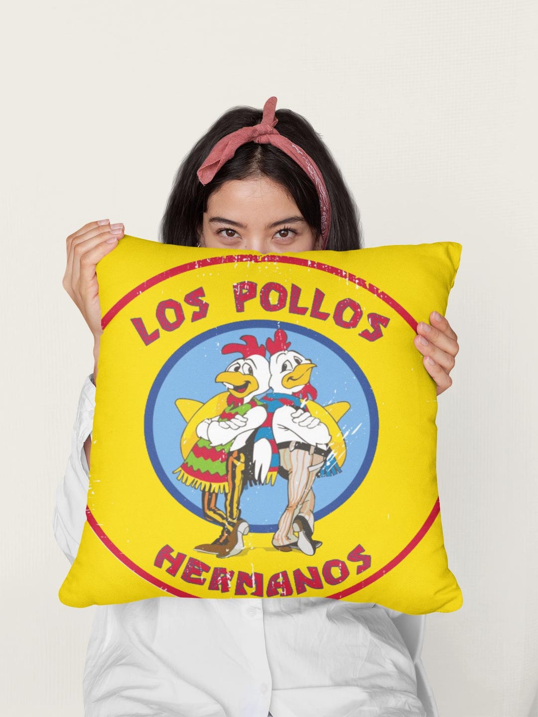 Breaking Right Fan Pillow | El Gallo Amigo Decorative Chicken Diner ...