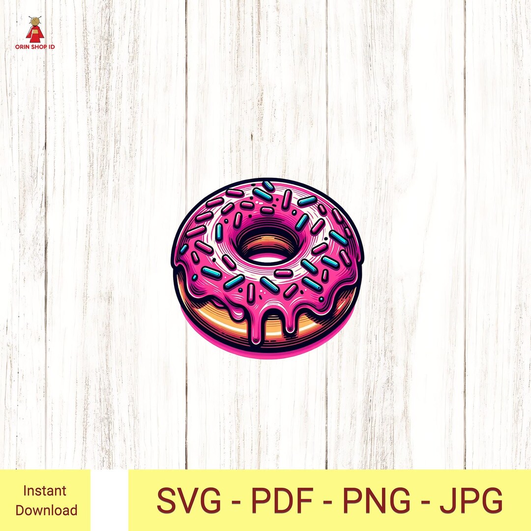 Donut Svg, Donut Cut File, Doughnut SVG, Cake Svg, Candy, Donut Cut ...