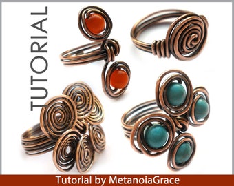 Toggle Clasp Tutorial Wire Clasp Tutorial Wire Wrapping | Etsy