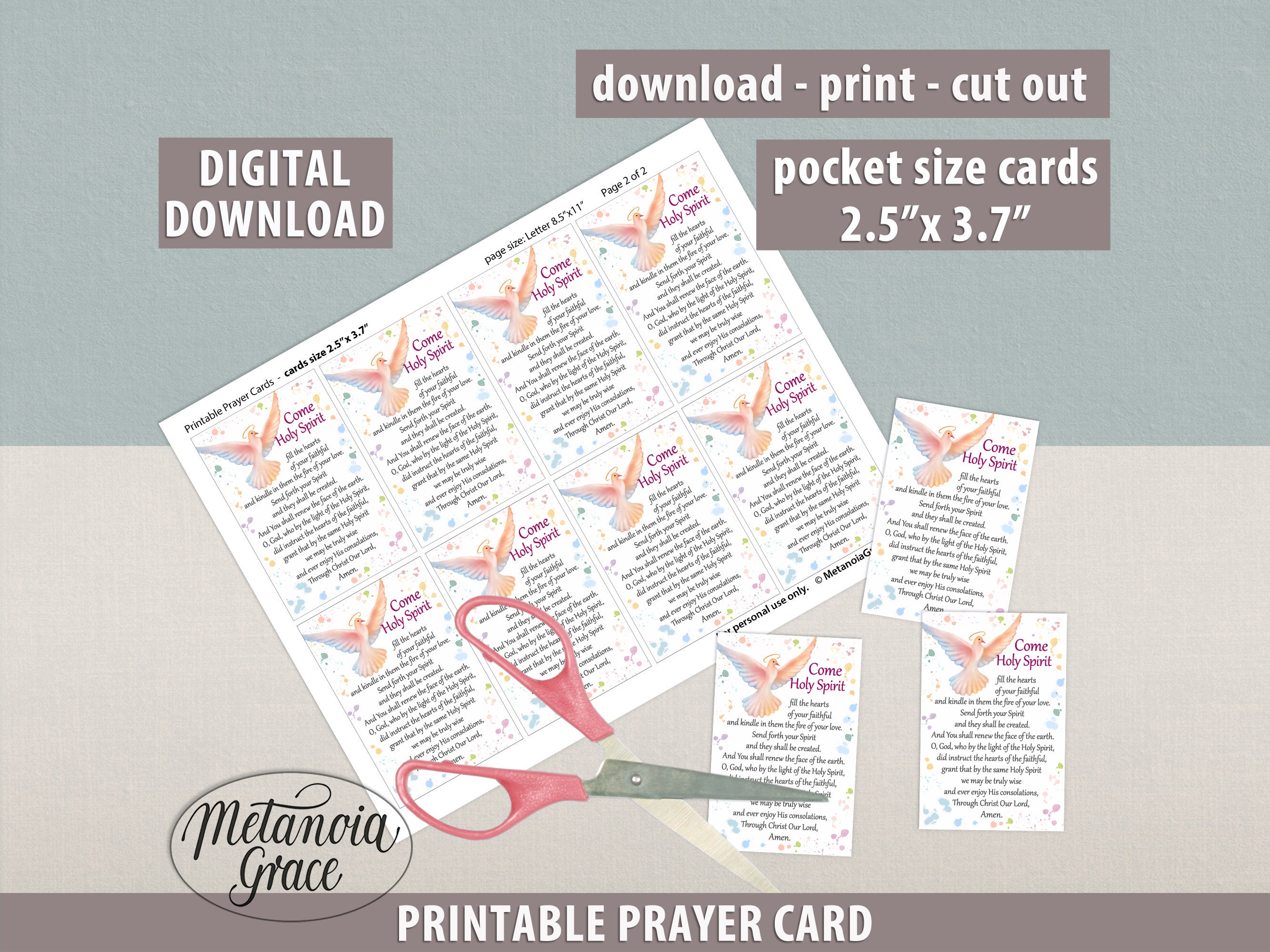 Come Holy Spirit Fill the Hearts of Your Faithful, Pentecost Prayer ...