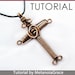 Cross Tutorial, Wire Cross Pattern, Wire Wrapping Pendant Tutorial ...