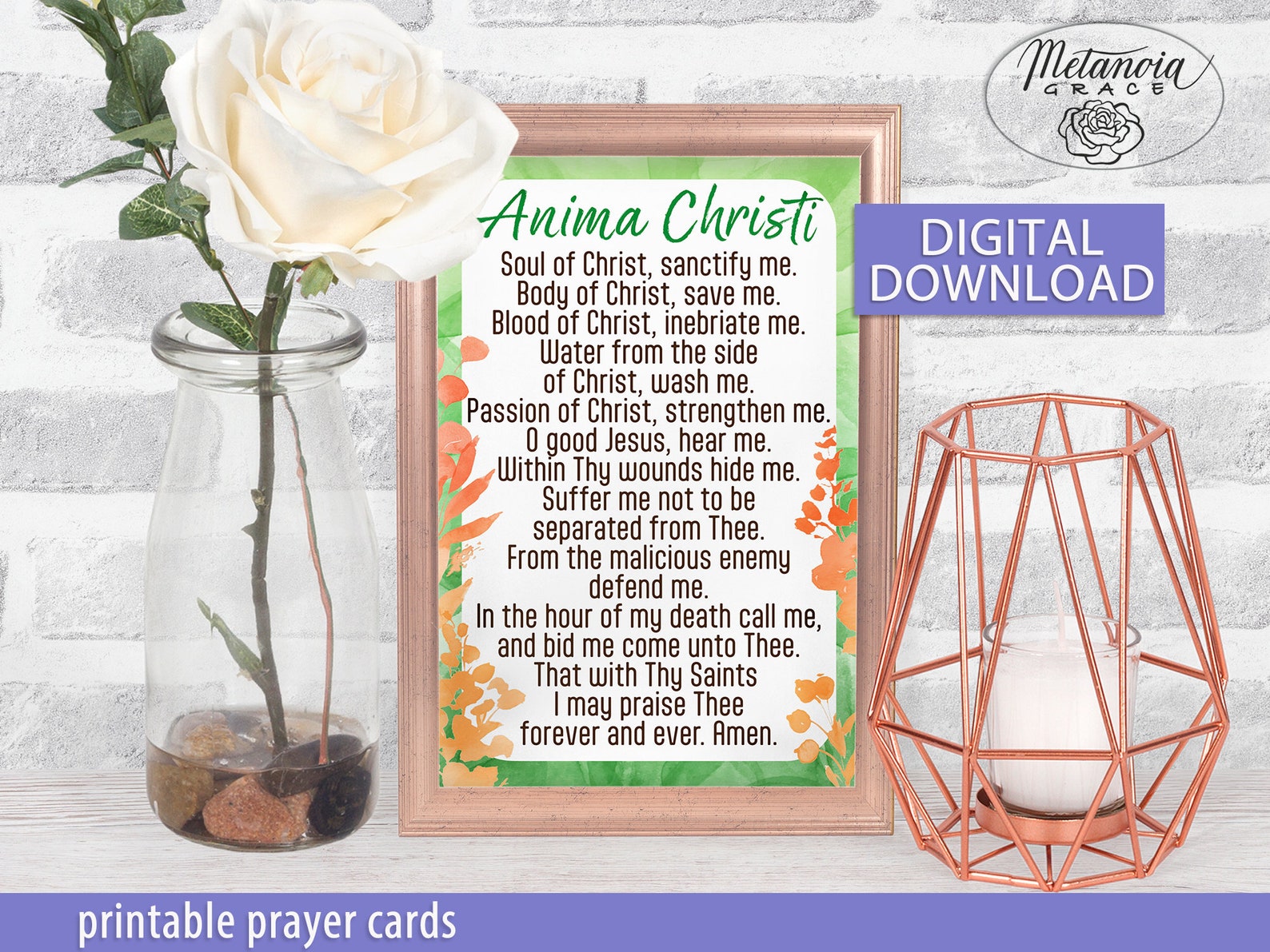 Popular Catholic Prayers Traditional Prayer Cards Printable - Etsy