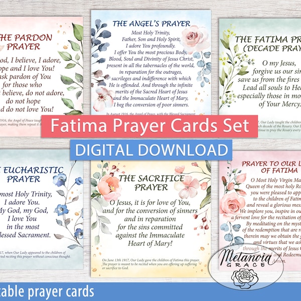 Prayer Cards - Etsy