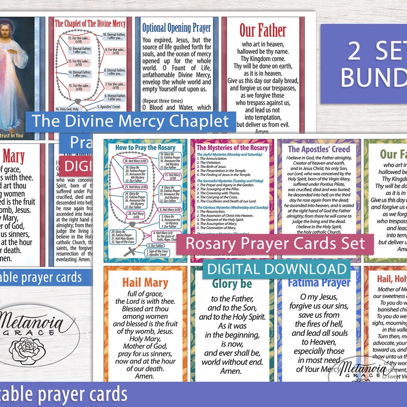 Divine Mercy Rosary - Etsy