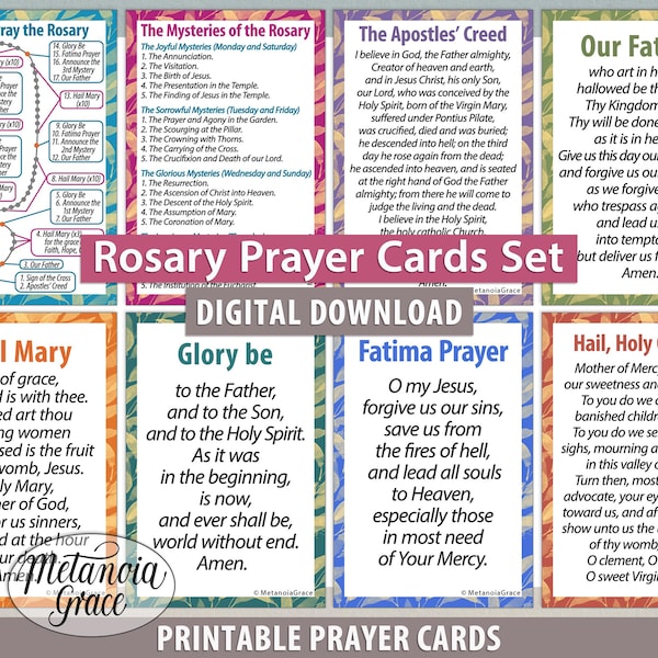 Prayers Cards - Etsy