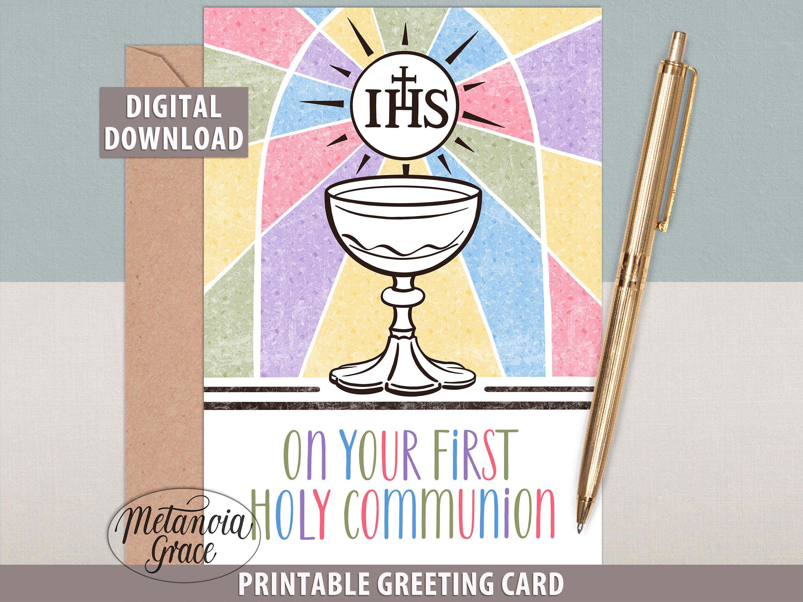 Chalice And Host Template