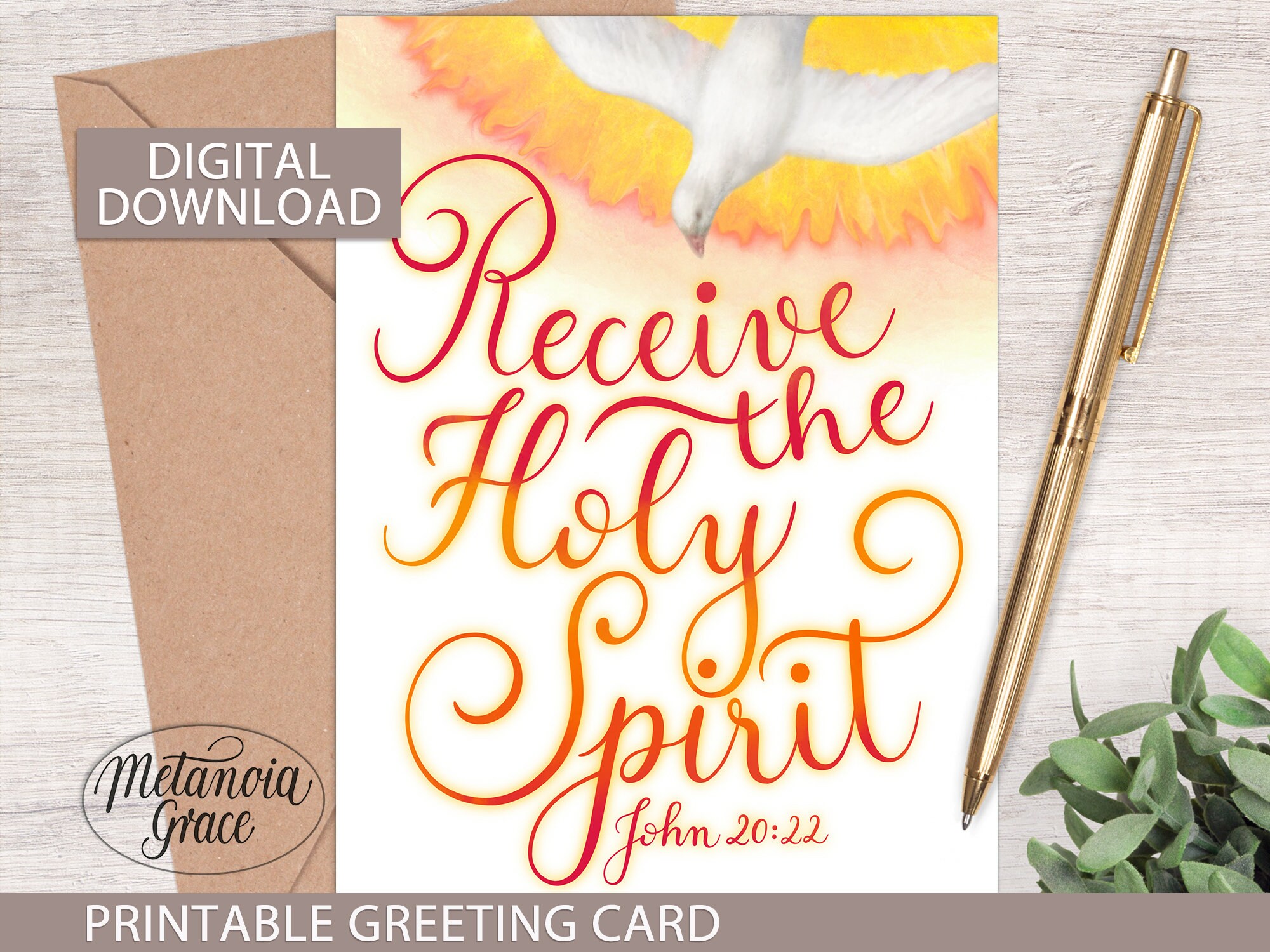 Confirmation Card on Your Confirmation Printable Card - Etsy