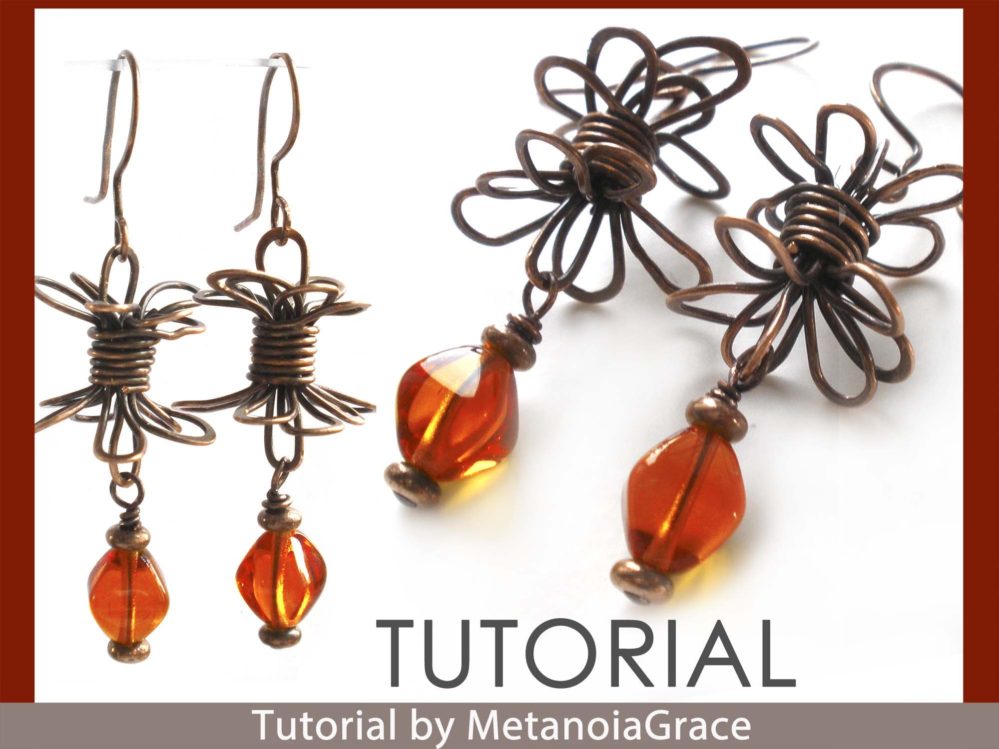 Wire Jewelry Tutorial, Wrapping Earrings Tutorial, Wire Wrapping ...