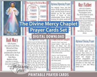 How to Pray the Divine Mercy Chaplet - Printable - Etsy