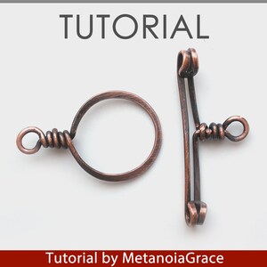 Wire Bracelet Tutorial, Bangle Tutorial, Wire Knot Tutorial, Caged Bead Tutorial, Toggle Clasp ...