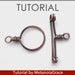 Wire Bracelet Tutorial, Bangle Tutorial, Wire Knot Tutorial, Caged Bead Tutorial, Toggle Clasp ...