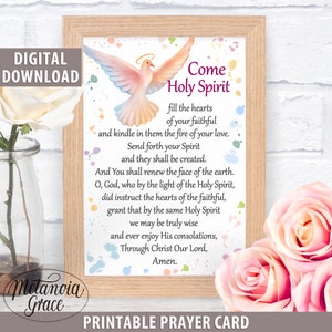 Come Holy Spirit Fill the Hearts of Your Faithful, Pentecost Prayer ...