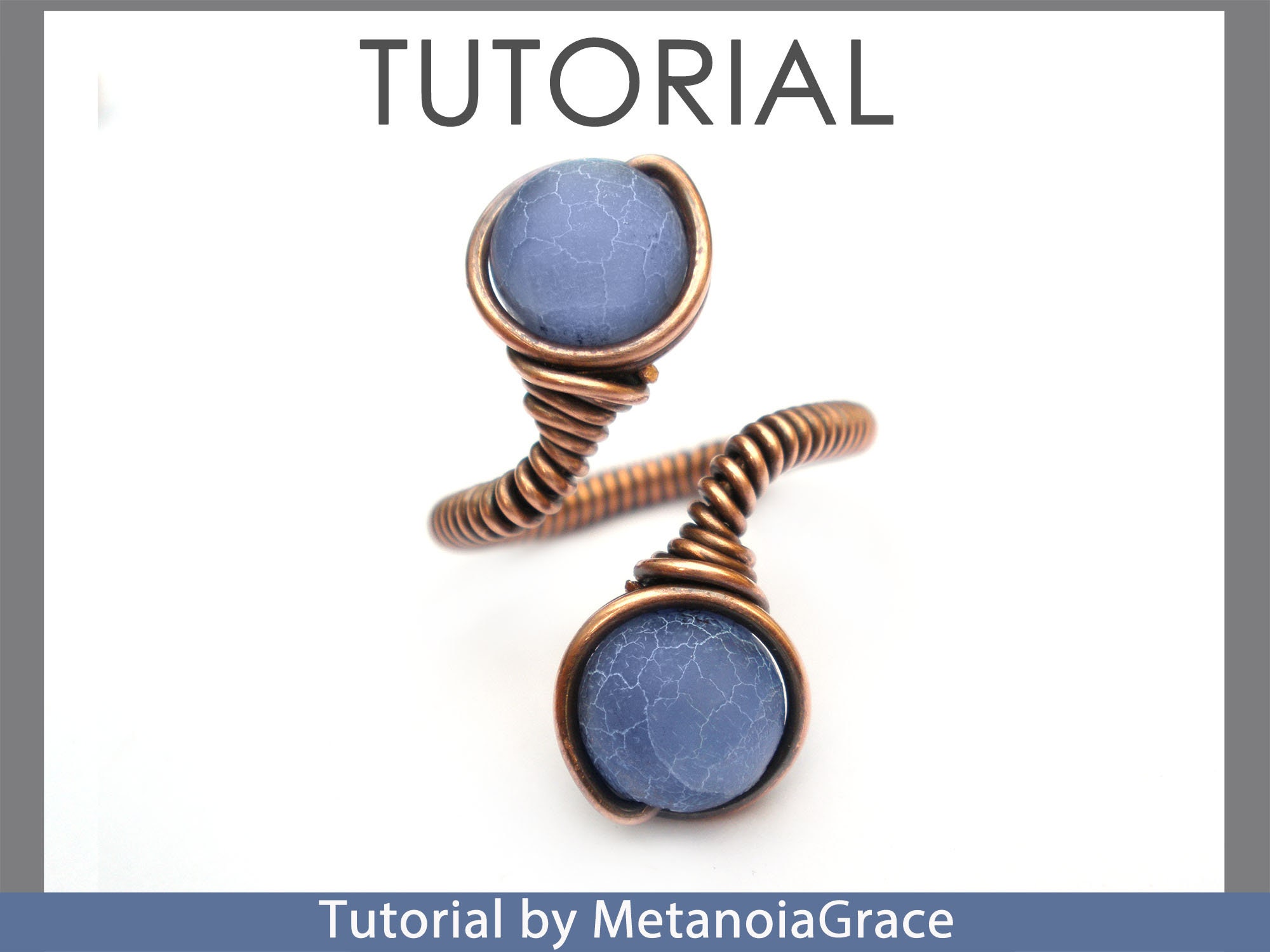 Wire Jewelry Tutorial Beaded Ring Tutorial Wire Wrapping | Etsy