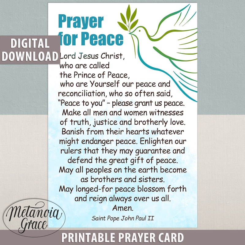 World Peace Cards - Etsy