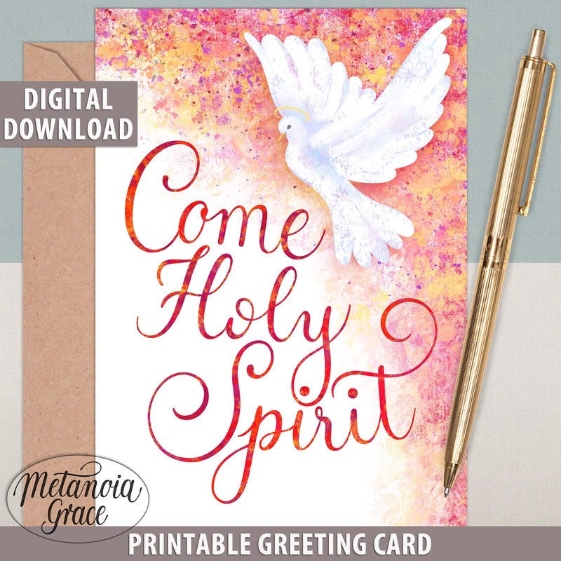 Pentecost Greeting Cards - Etsy
