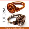Spiral Ring Tutorial, Wire Wrapping Ring Tutorial, Rosette Ring Tutorial, Twist Ring, Beaded ...
