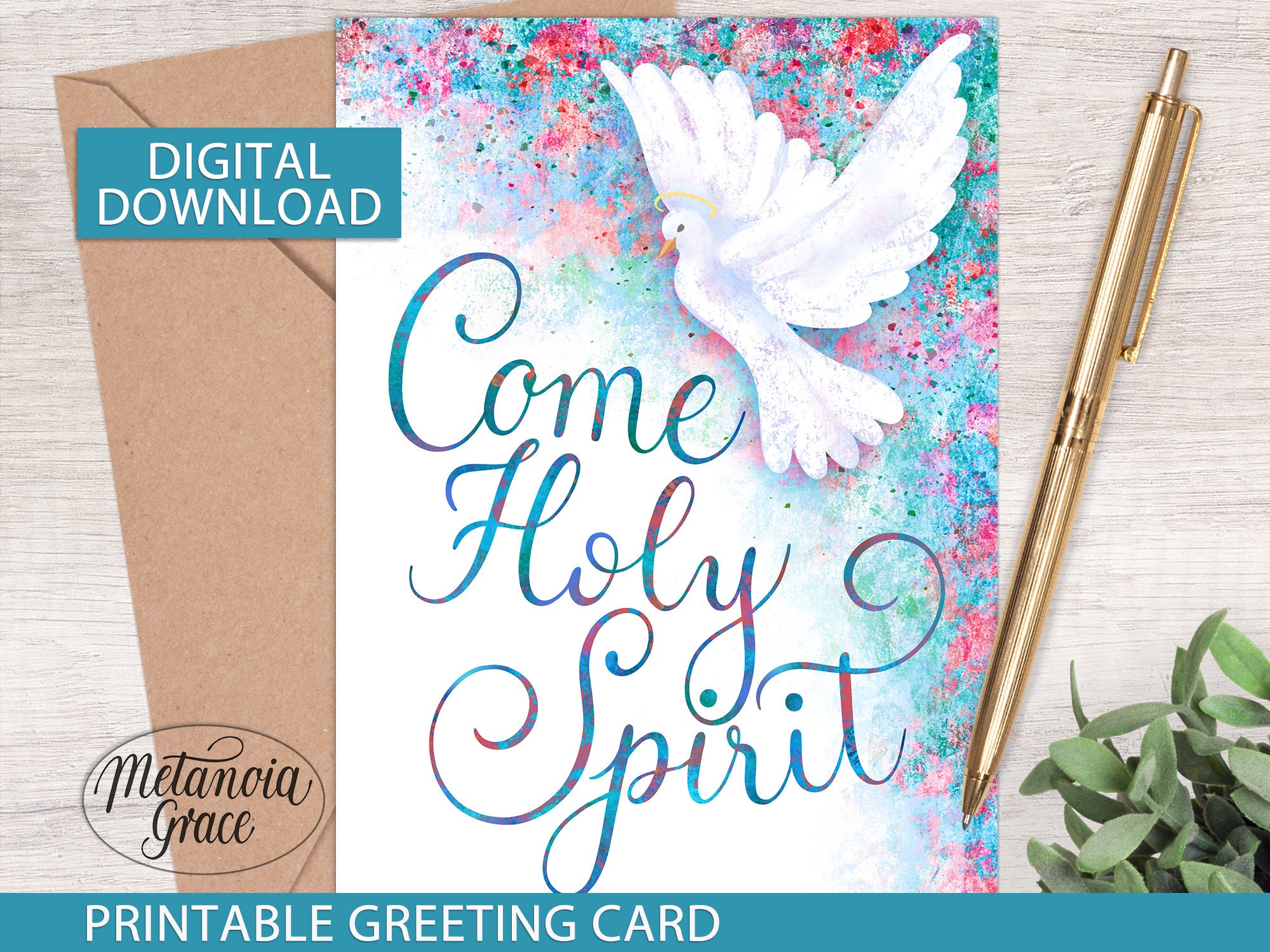 Confirmation Card, on Your Confirmation, Printable Note Card Come Holy ...