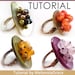 Button Ring Tutorial Sale Pack, Button Jewelry Tutorial, Button Ring Tutorial, Wire Ring ...