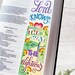 Psalm 1:6 Bible Journaling Sticker, Coloring Bible Bookmark, Traceable ...