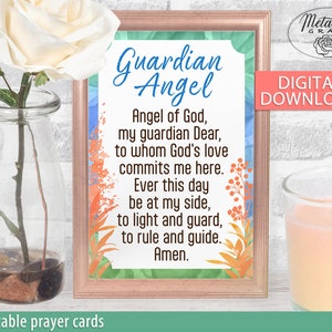 Printable Catholic Prayers Set, Memorare, Angelus, Eternal Rest Prayer ...