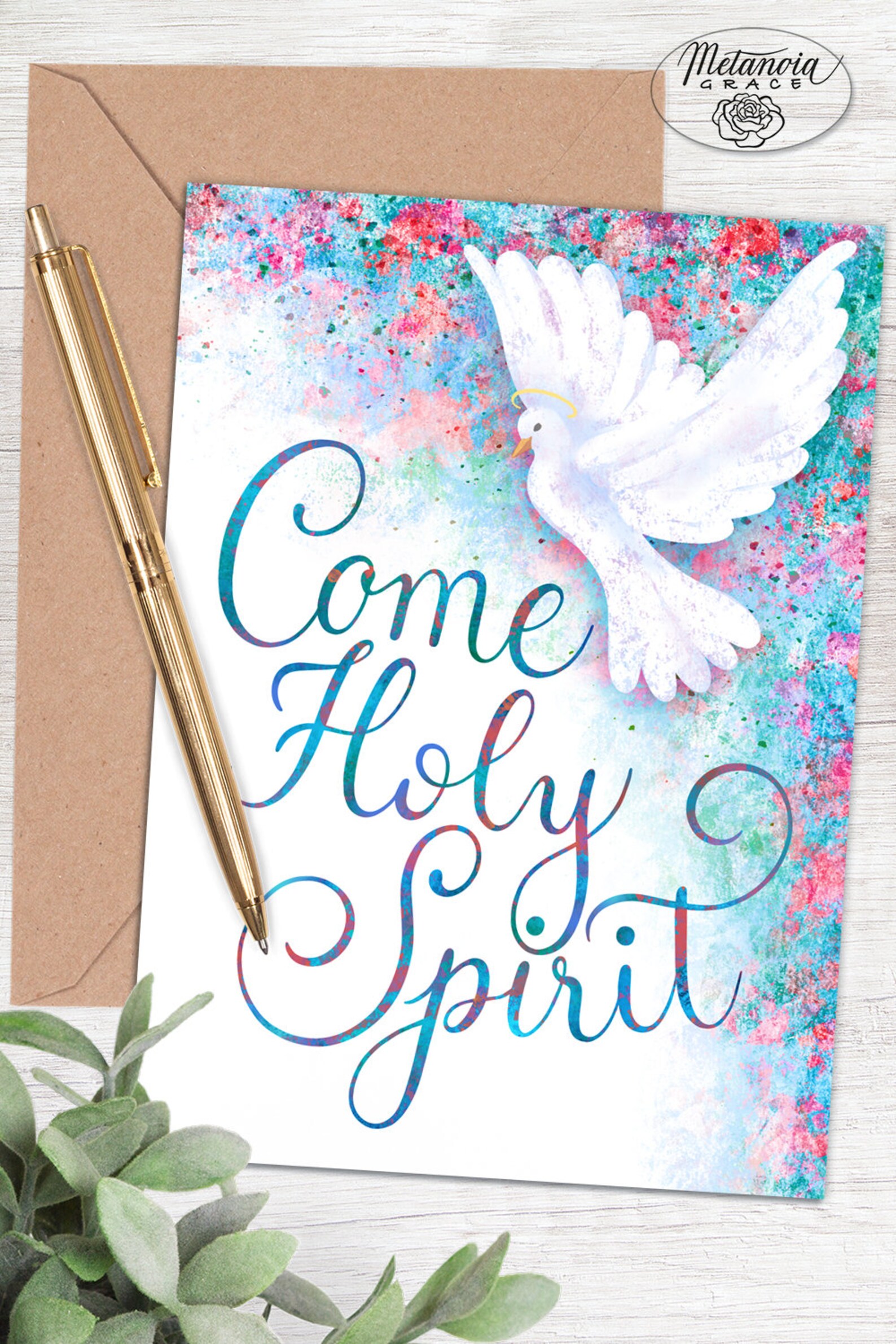 Confirmation Card, on Your Confirmation, Printable Note Card Come Holy ...