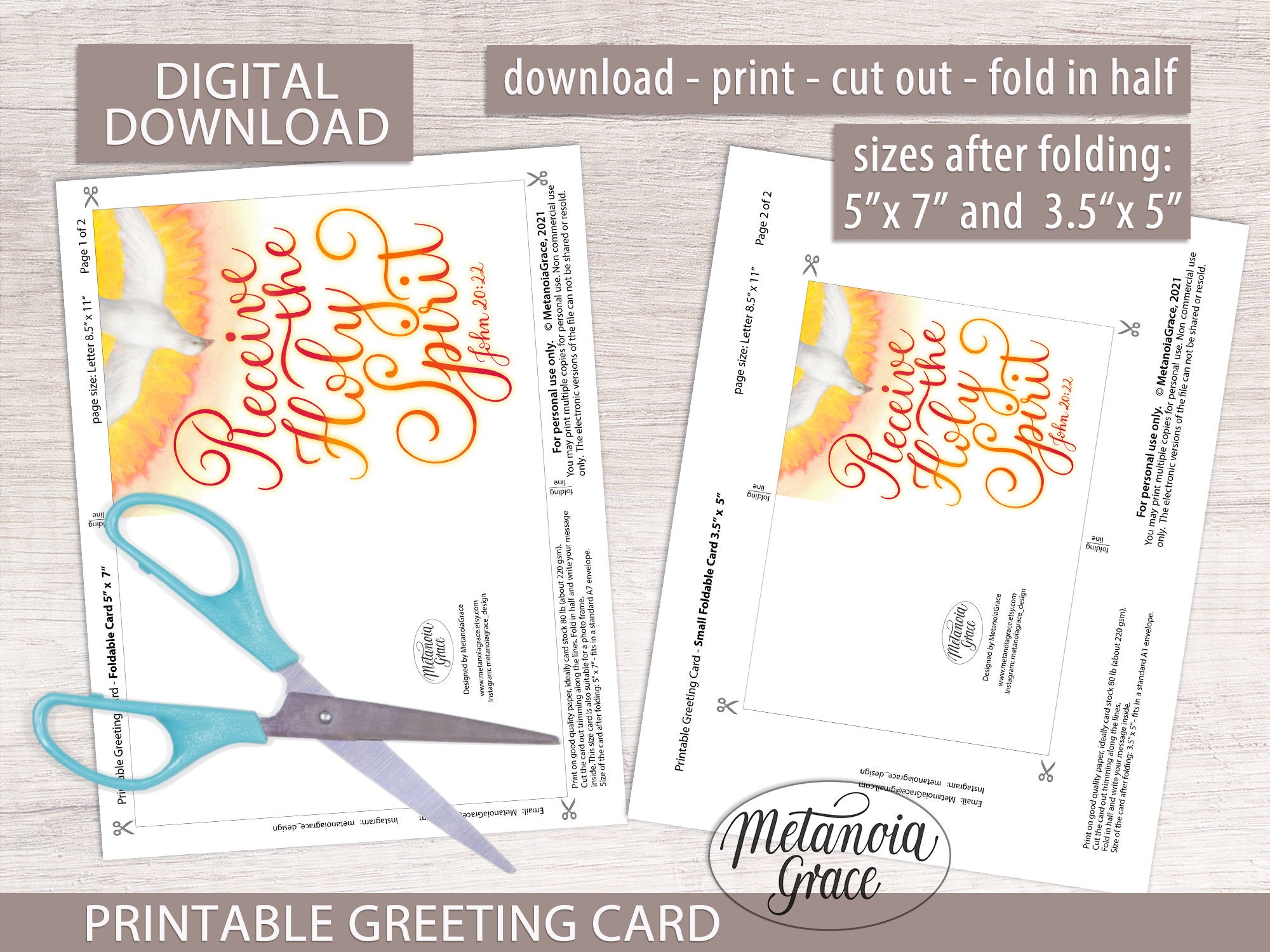 Confirmation Card on Your Confirmation Printable Card - Etsy