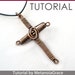 Cross Tutorial, Wire Cross Pattern, Wire Wrapping Pendant Tutorial ...