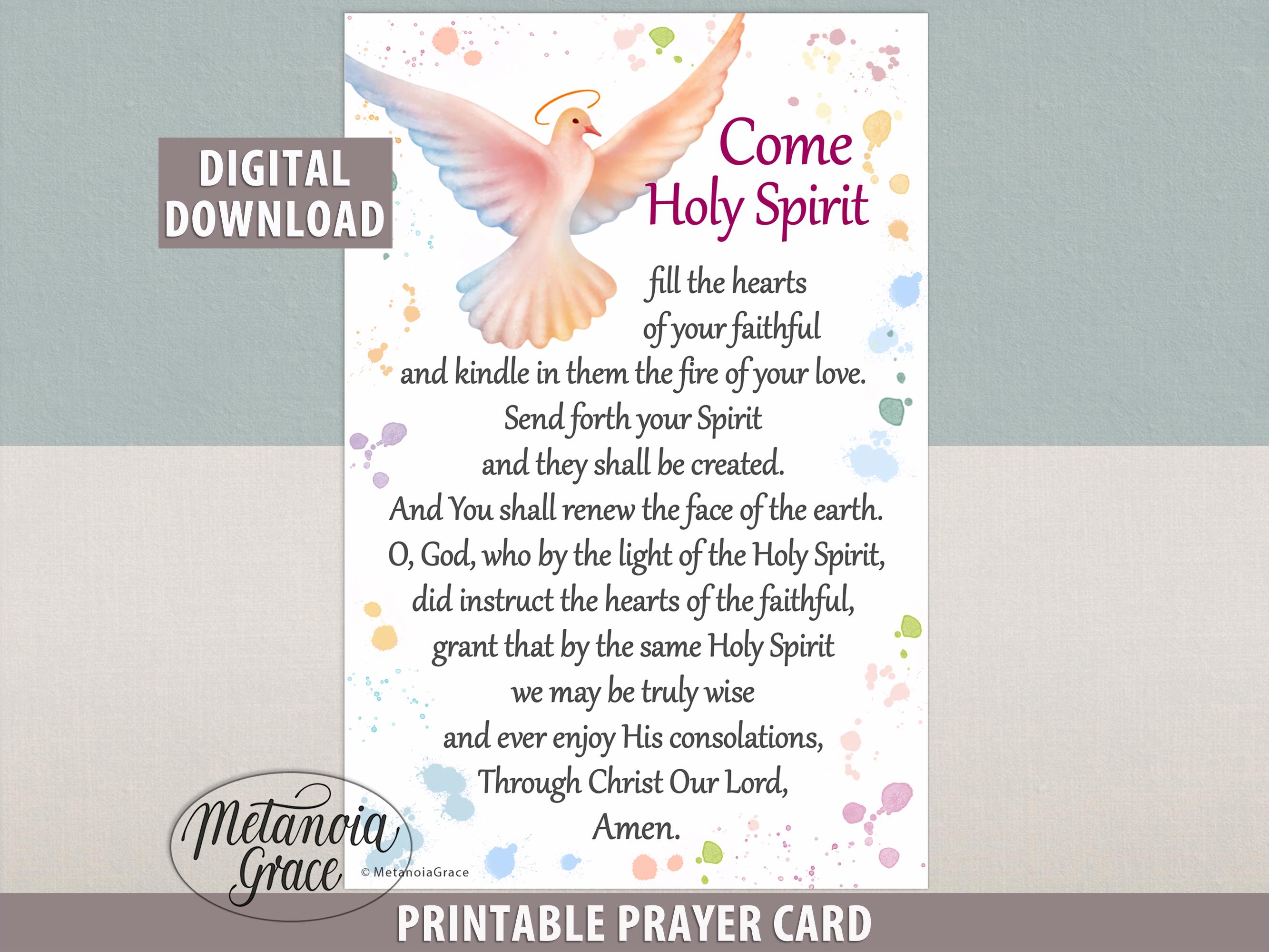 Come Holy Spirit Clipart