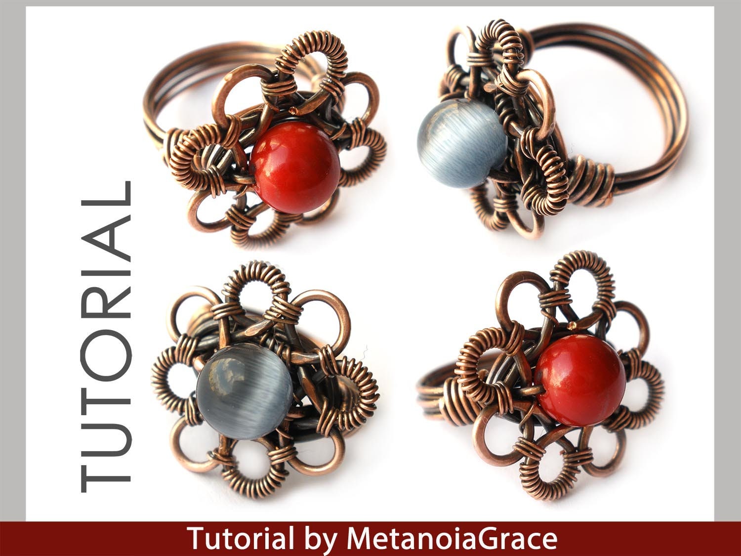 Wire Jewelry Tutorial, Wire Ring Tutorial, Wrapping Tutorial, Jewelry ...