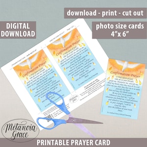 Confirmation Prayer Card Printable, O Holy Spirit of God, Confirmation ...