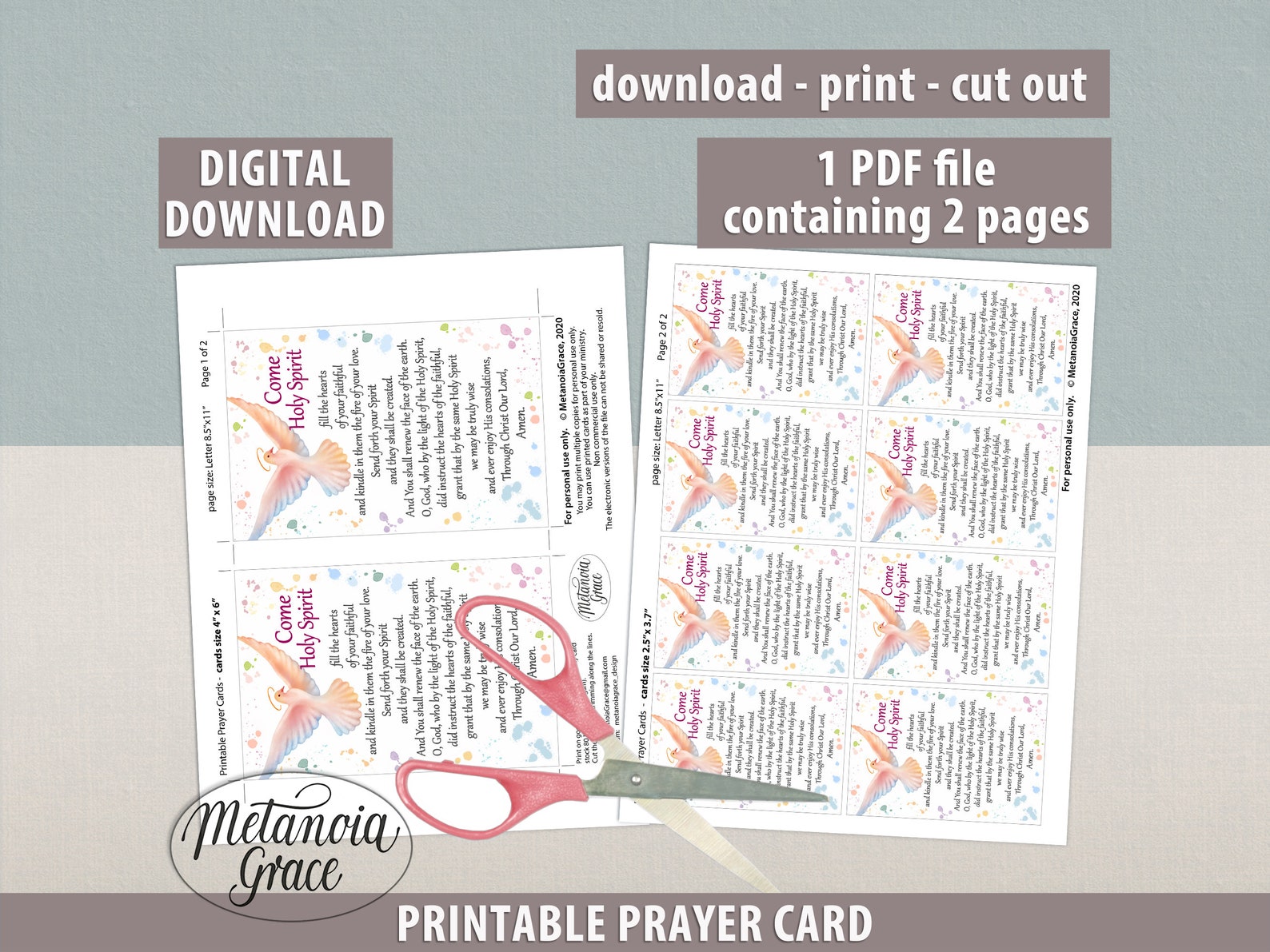 Come Holy Spirit Fill the Hearts of Your Faithful, Pentecost Prayer ...