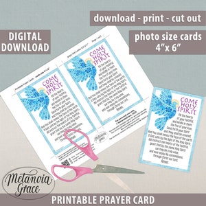 Come Holy Spirit Fill the Hearts of Your Faithful, Printable Pentecost ...