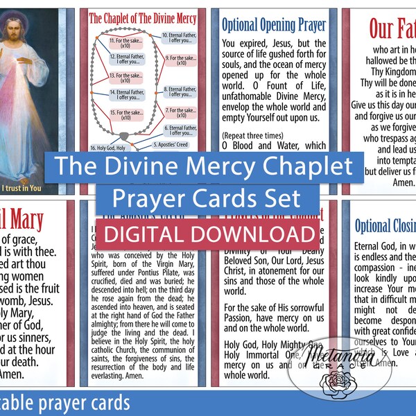 Divine Mercy Rosary - Etsy
