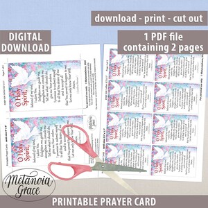 Printable Cardinal Mercier Prayer Card O Holy Spirit Beloved - Etsy UK